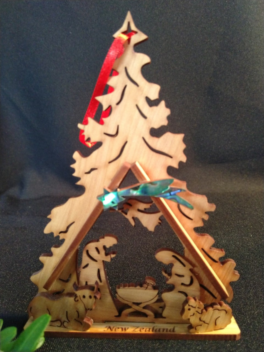 Christmas Nativity Scene decoration – Christchurch Cathedral
